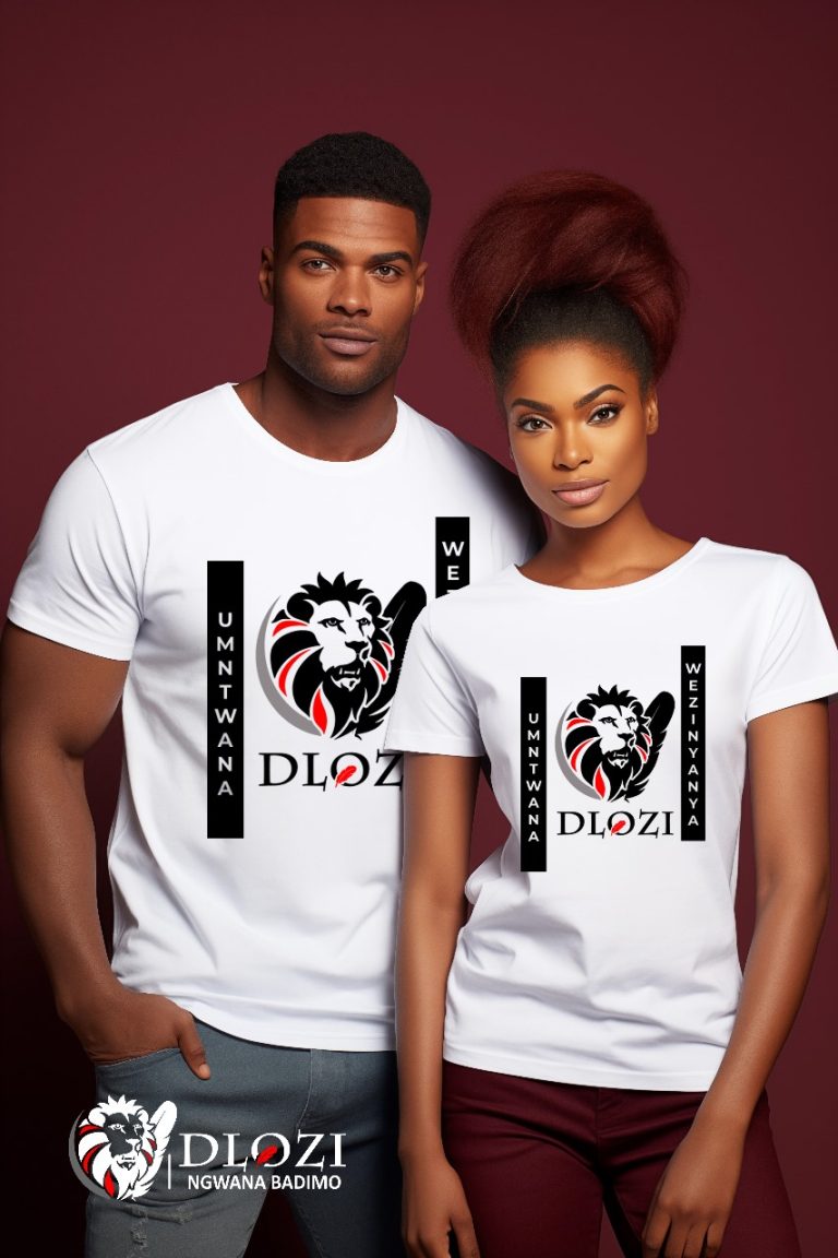 His & Hers Imperial T shirt – Dlozi – Ngwana Badimo