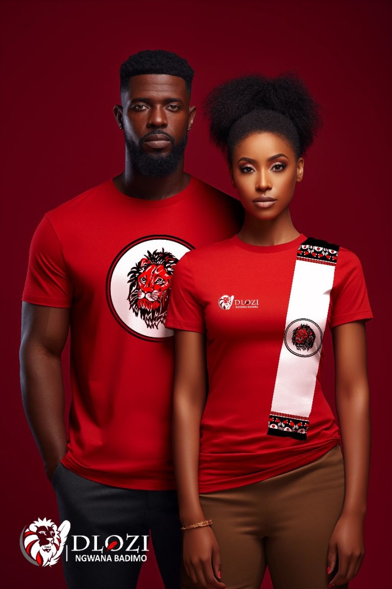 His & Hers Lion Doek Wrap – Dlozi – Ngwana Badimo