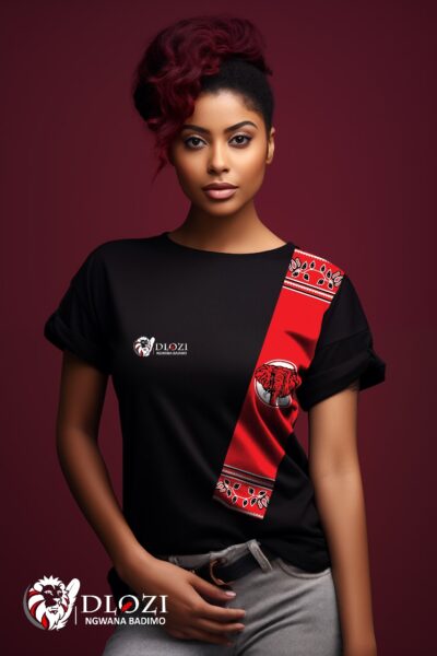 Elephant Doek Wrap Tshirt – Dlozi – Ngwana Badimo
